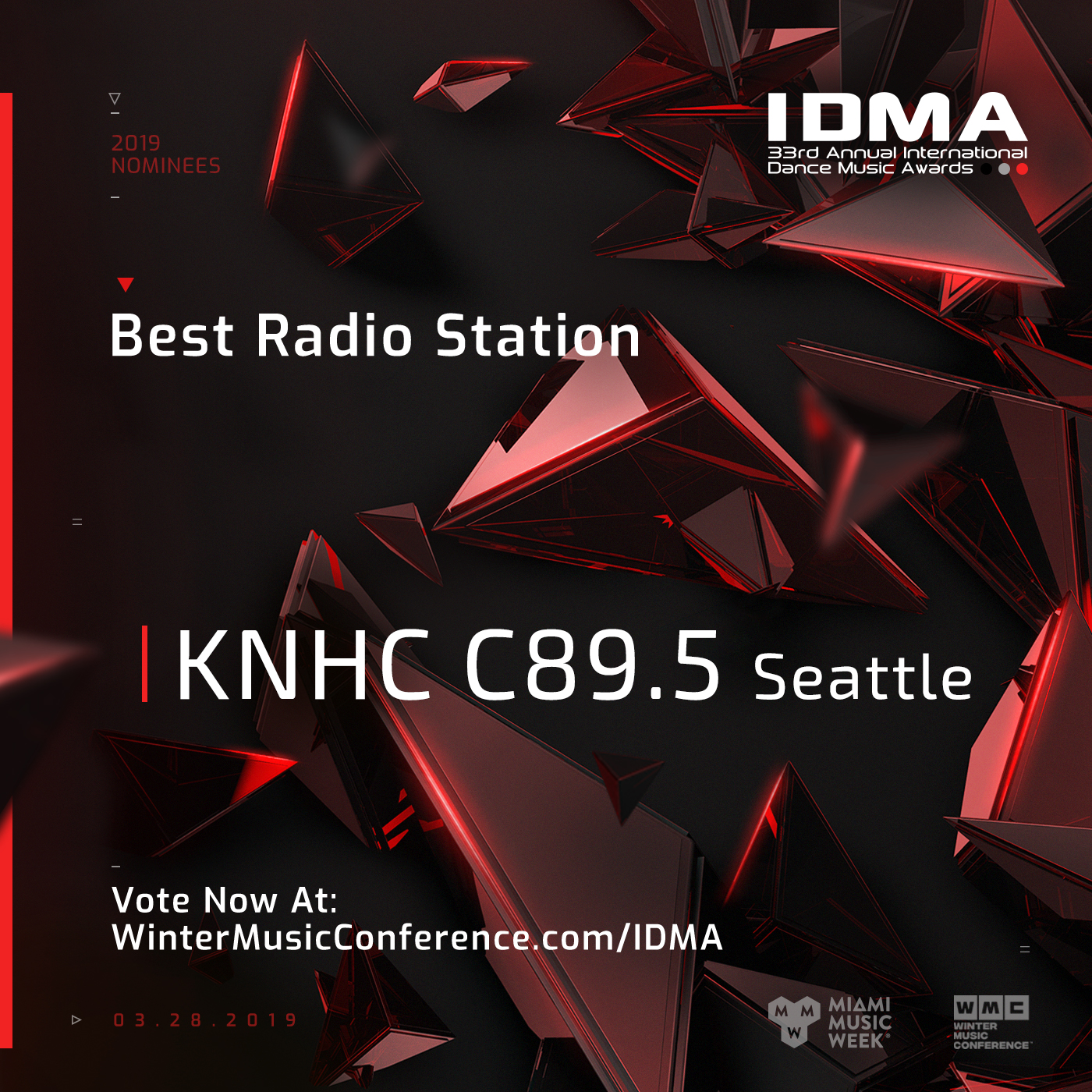 We are Nominated for an IDMA Award! - C89.5